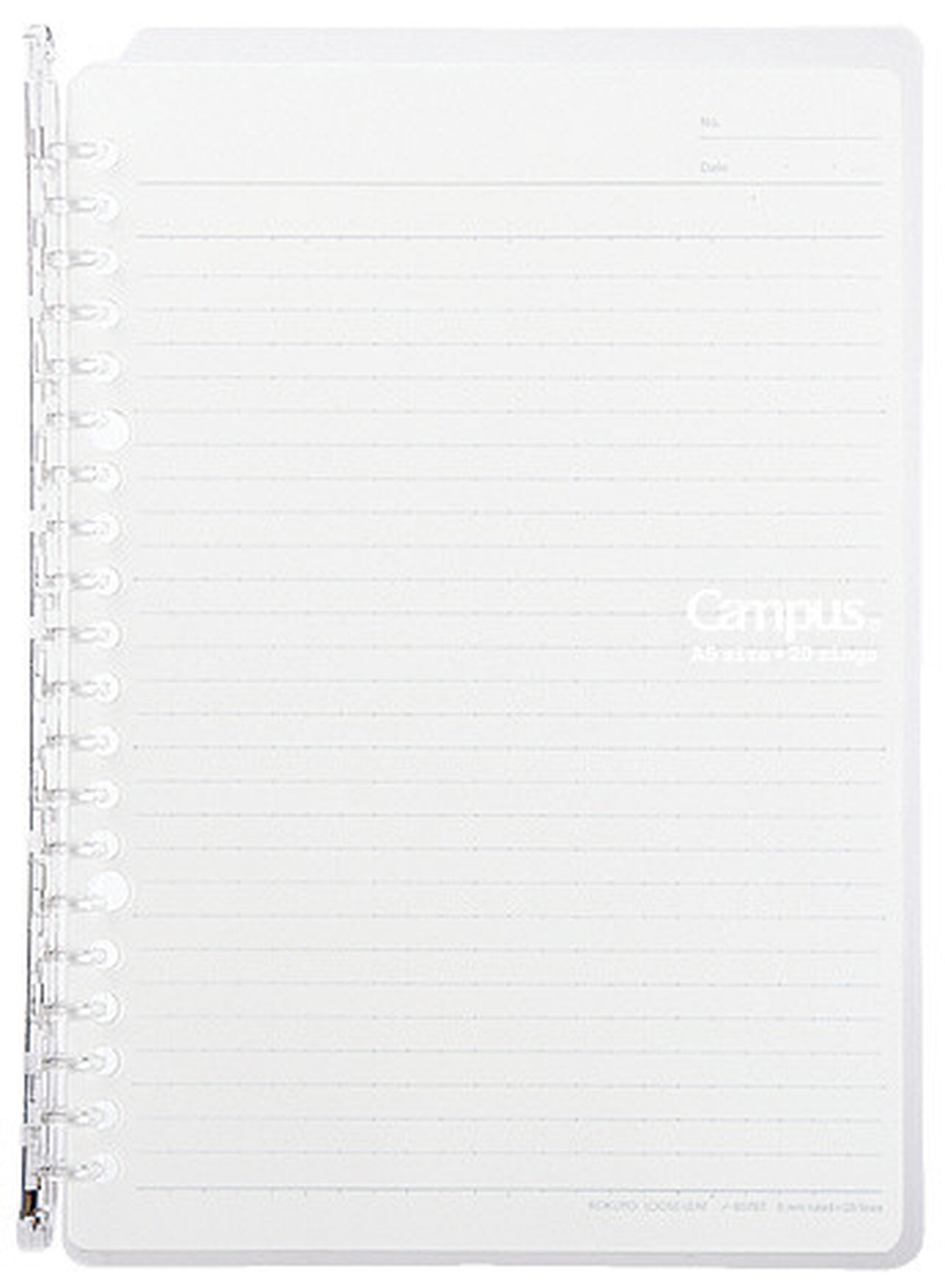 KOKUYO │Official Global Online Store │Campus Smart ring PP Cover 20 Hole Binder notebook A5 ...