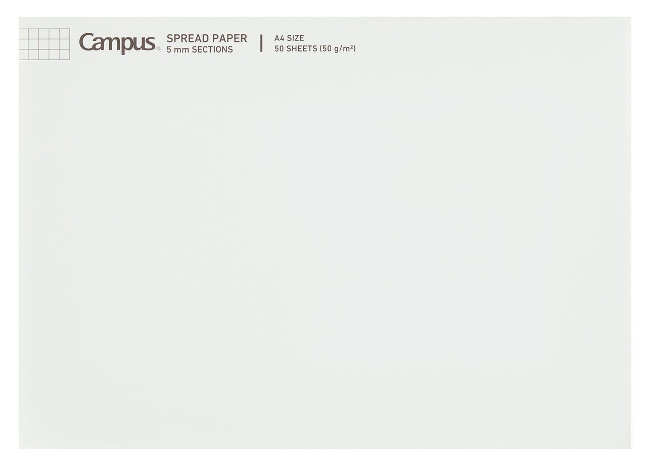 KOKUYO │Official Global Online Store │Campus Report pad A4 White 5mm ...
