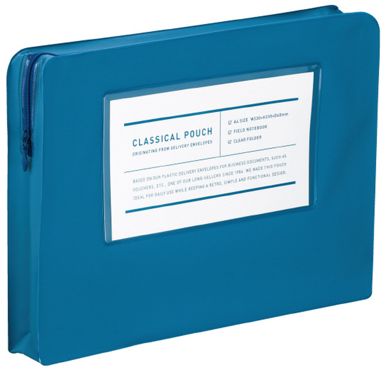 KOKUYO │Official Global Online Store │Classic pouch A4 case Blue