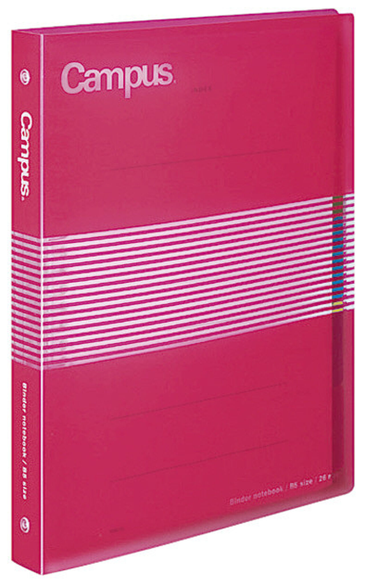 KOKUYO │Official Global Online Store │Campus Slide PP Cover 26 Hole Binder notebook B5 Pink